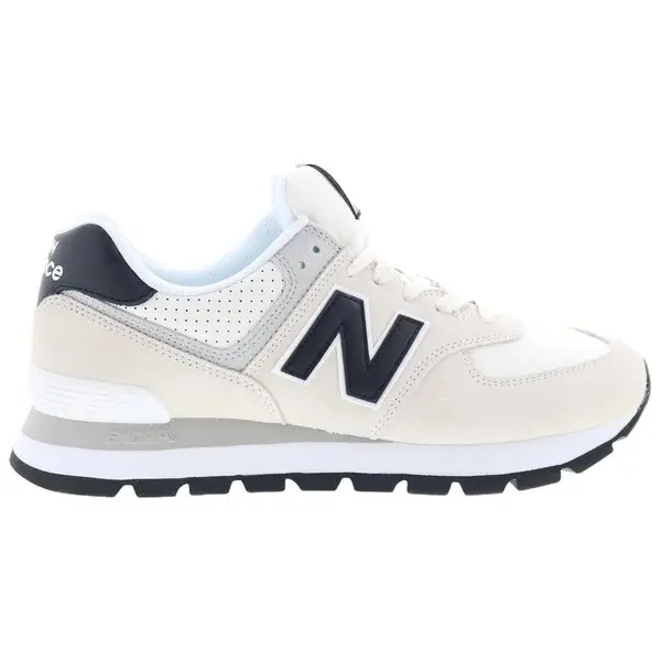NEW BALANCE 574 Lace-up Sneakers - White/black