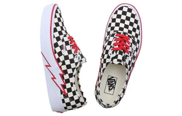 VANS Authentic Bolt Checkerboard Sneakers