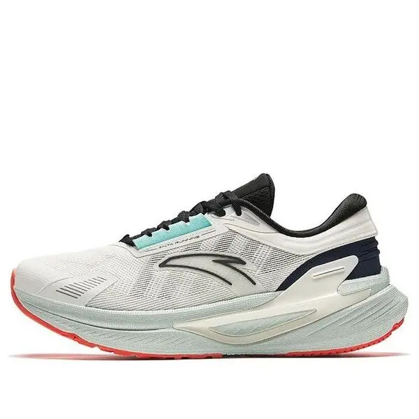 ANTA Cc Hydrogen Athletic Sneakers - White/black/blue