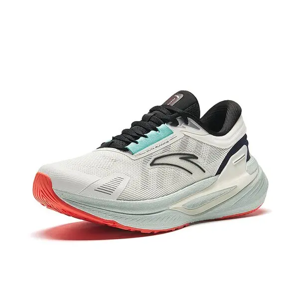 ANTA Cc Hydrogen Athletic Sneakers - White/black/blue