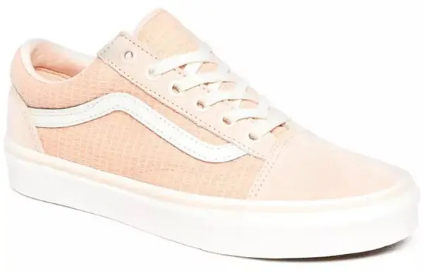VANS Old Skool Woven Sneakers - Light Pink