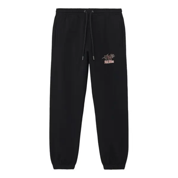 Off-White X C/o Ac Milan Cuffed Sweatpants 'black Red - Black/red