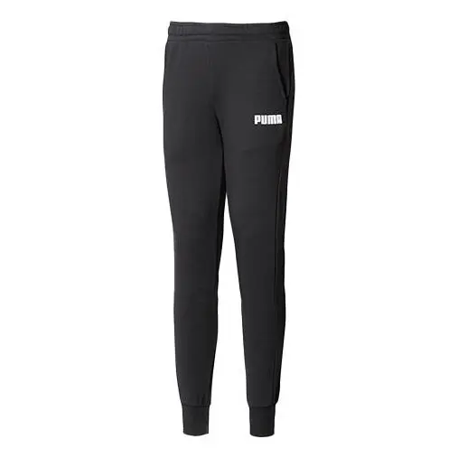 PUMA Essentials Logo Pants - Black