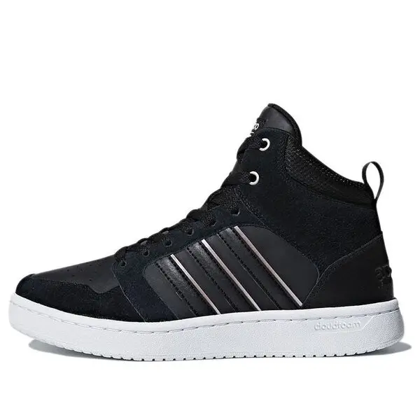 Adidas Cloudfoam Super Hoops Mid Sneakers - Black