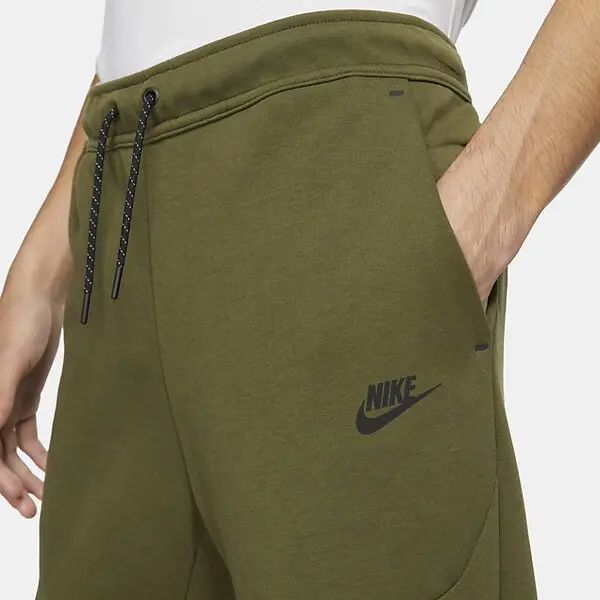 Nike Tech Fleece Jogger Pants 'rough Green - Rough Green/black