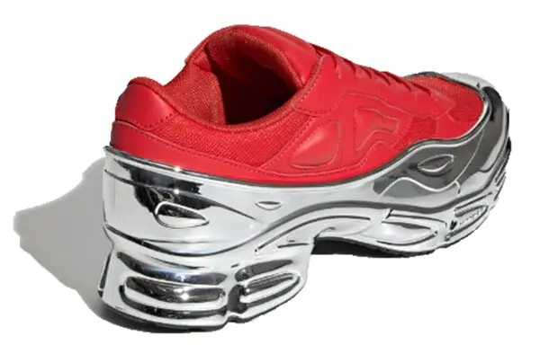 Adidas Raf Simons X Ozweego Sneakers - Red/silver