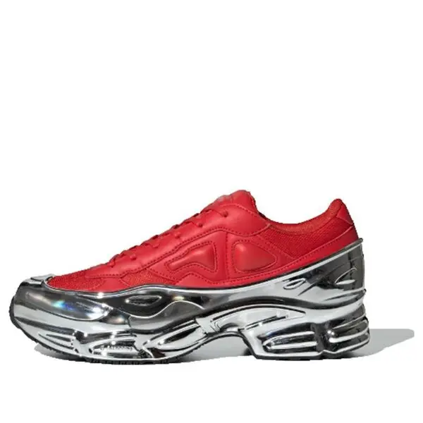 Adidas Raf Simons X Ozweego Sneakers - Red/silver