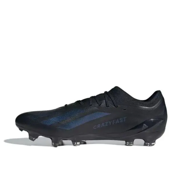 Adidas X Crazyfast.1 Fg Athletic Cleats - Black/blue