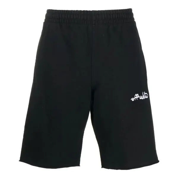 Off-White Script Logo Track Shorts