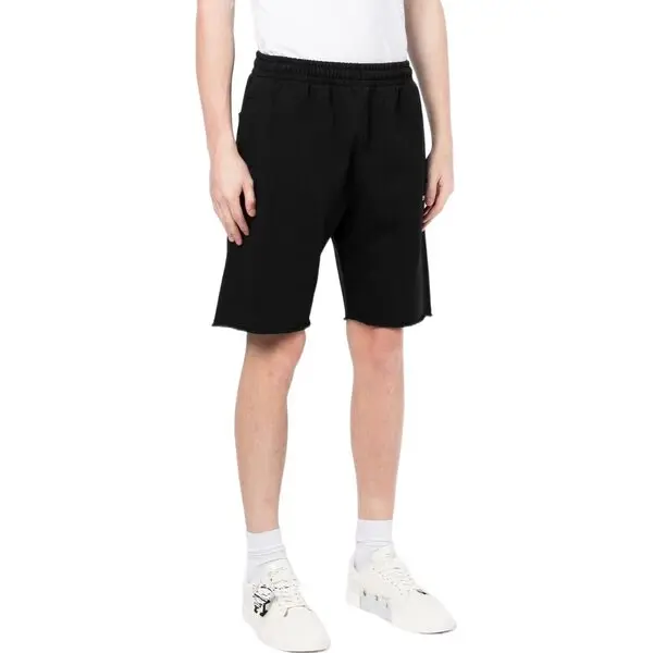 Off-White Logo Print Jersey Shorts - Default Colorway