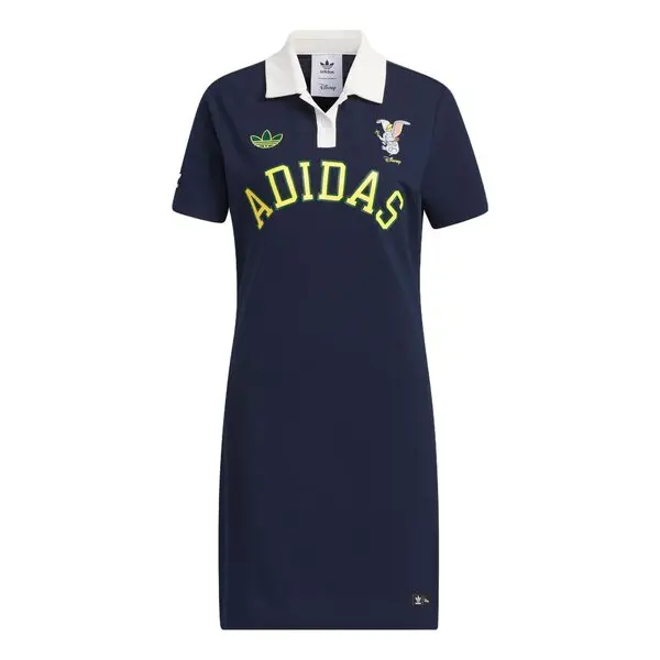 Adidas Dumbo Sportswear Knit Polo Dress