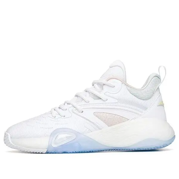 ANTA Official Klay Thompson Basketball Sneakers - White/blue