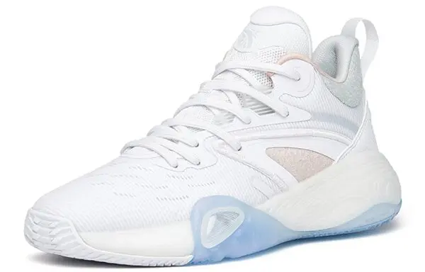 ANTA Official Klay Thompson Basketball Sneakers - White/blue
