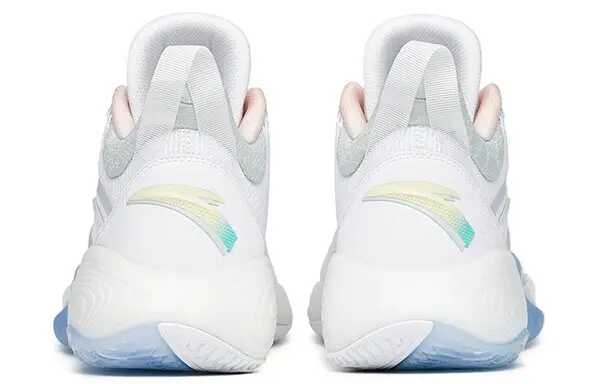 ANTA Official Klay Thompson Basketball Sneakers - White/blue