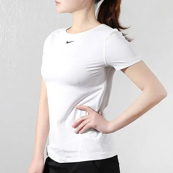 Nike Pro Mesh Training Short Sleeve Top