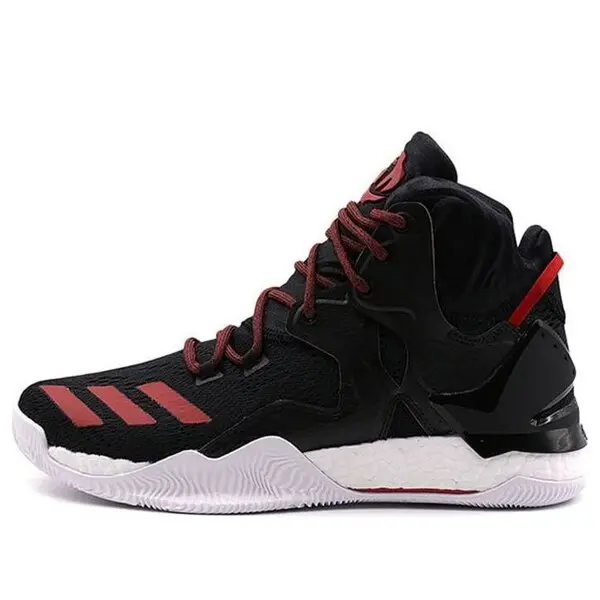 Adidas D Rose 7 'away' High Top Sneakers - Black