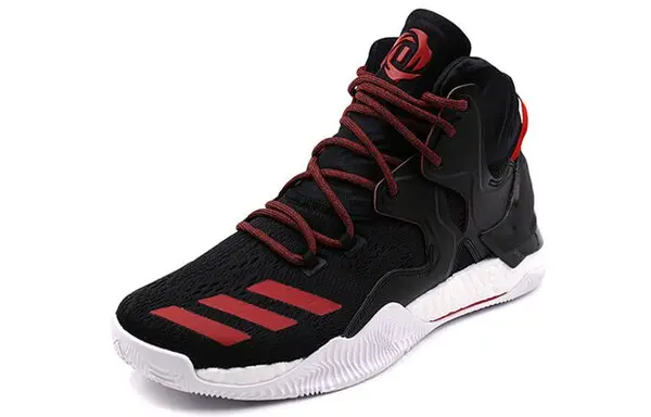 Adidas D Rose 7 'away' High Top Sneakers - Black