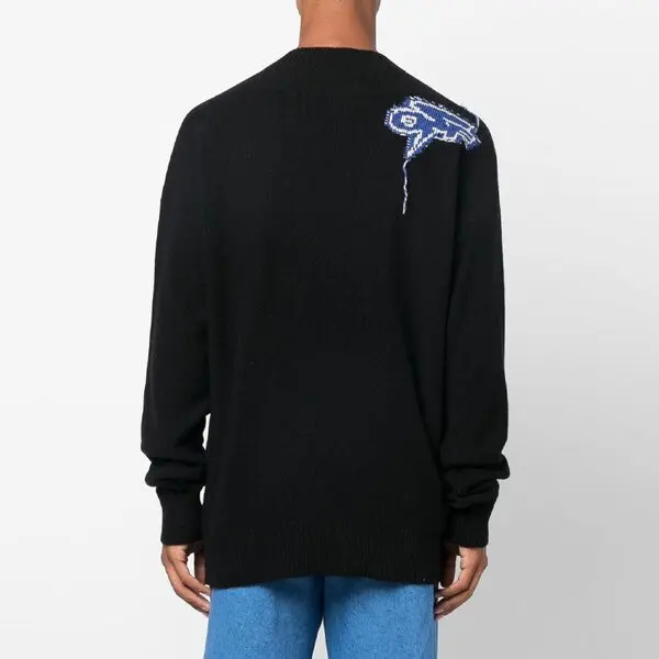 Off-White Arrows Intarsia Wool Jumper