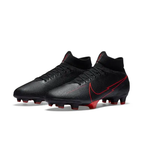 Nike Mercurial Superfly Pro Fg "bred" At5382-060 - Black/red