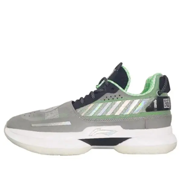 LI-NING Way Of Wade 'art Basel' Aban079-51 - Green/grey