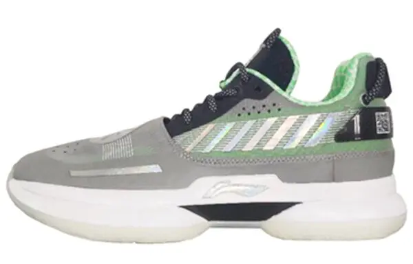 LI-NING Way Of Wade 'art Basel' Aban079-51 - Green/grey