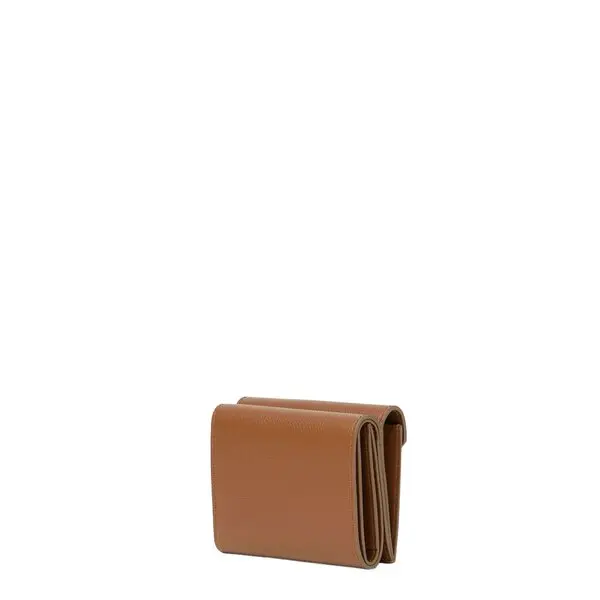 Fendi Ss26 Ff Diamonds Wallet - Brown
