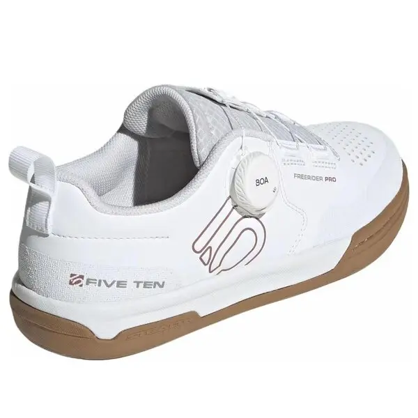 Adidas Five Ten Freerider Pro Boa Cycling Shoes - Cloud White/warm Clay/grey Three