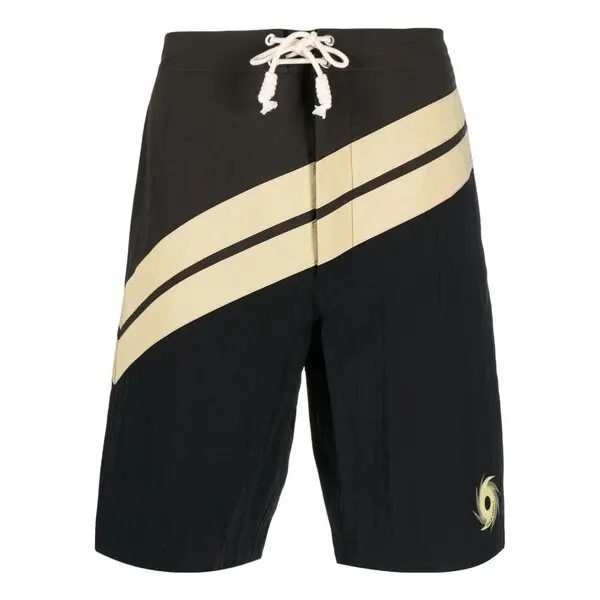 Palm Angels Swim Trunk - Black/gold