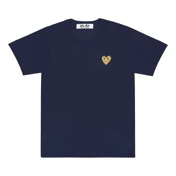 Play Comme Des Garcon Emblem T-shirt - Navy