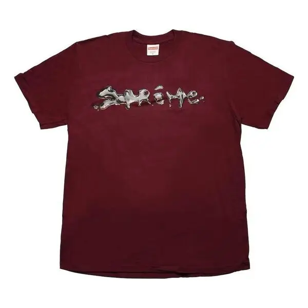 Supreme Fw18 Liquid T-shirt - Red