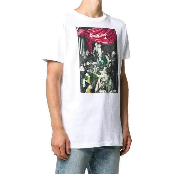 Off-White Fw20 Caravaggio Printed T-shirt