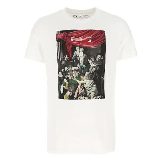Off-White Fw20 Caravaggio Printed T-shirt