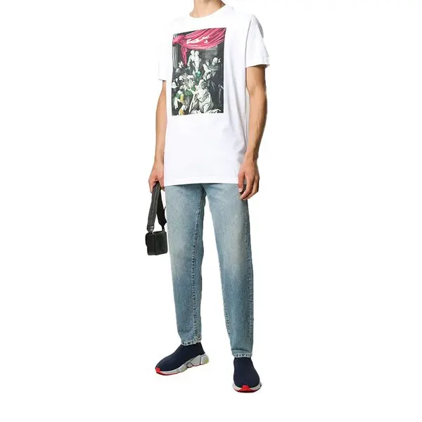 Off-White Fw20 Caravaggio Printed T-shirt