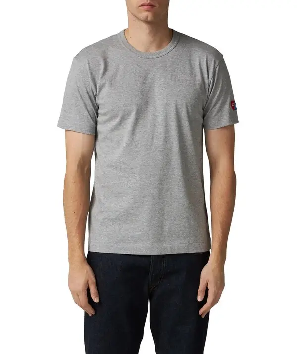 Play Comme Des Garcon Fw25 Double Heart T-shirt