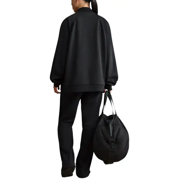 Nike X Skims Matte Tricot Oversized Full-zip Track Jacket