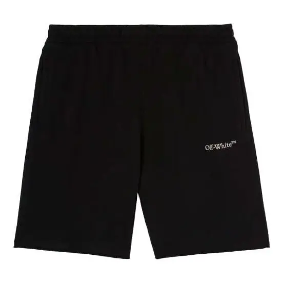 Off-White Ss22 Straight Sports Shorts - Black