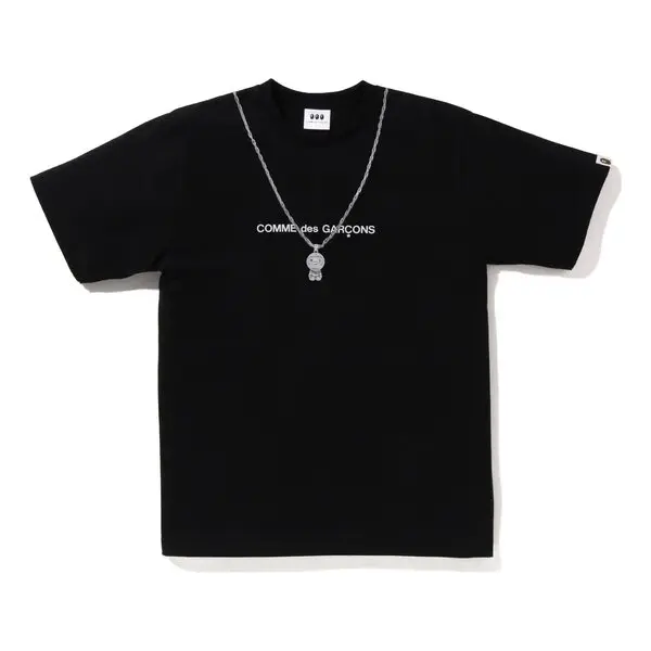 A BATHING APE X Comme Des Garcon Osaka Baby Milo Chain #2 T-shirt - Black