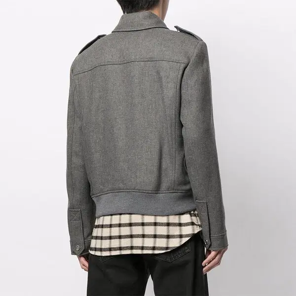 Off-White Logo Embellished Utility Jacket