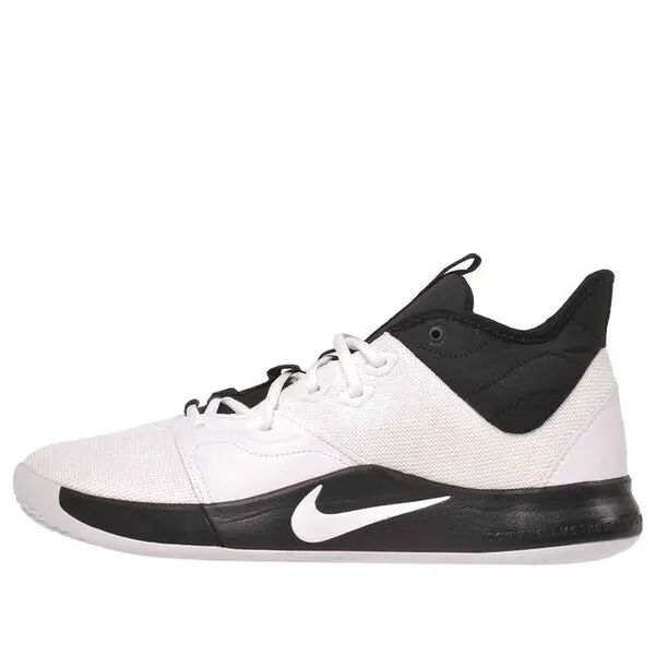 Nike Pg 3 Tb Low Top Sneakers - White/black