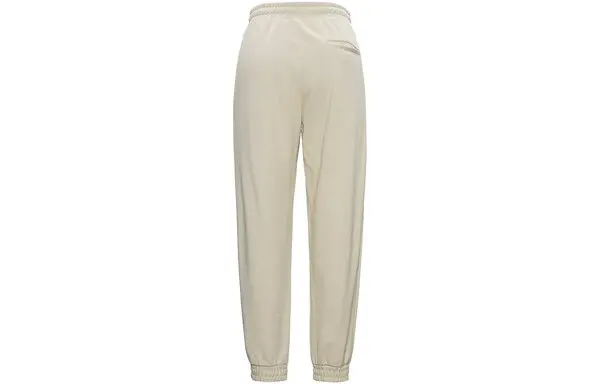 CONVERSE Solid Color Lacing Bundle Feet Sports Pants/trousers/joggers Khaki