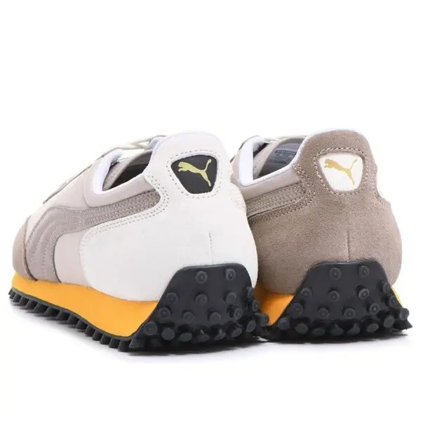 PUMA Fast Rider Low Sneakers - Grey/white/yellow