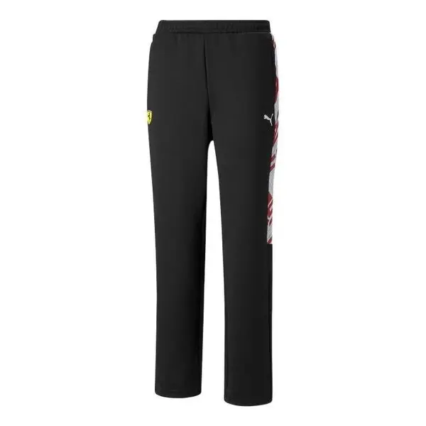 PUMA Scuderia Ferrari Race T7 Track Pants - Black