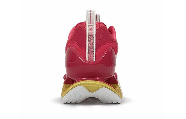 Mizuno Wave Prophecy X 10 Athletic Sneakers - Red/gold