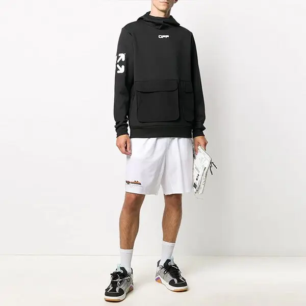 Off-White Logo Waist Arrow Shorts