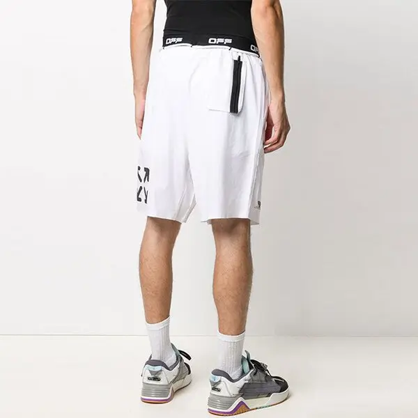 Off-White Logo Waist Arrow Shorts