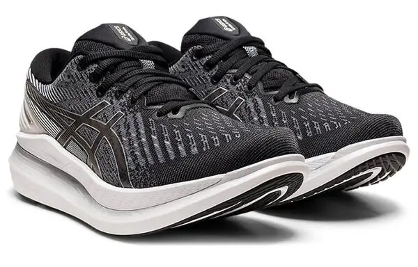 Asics Glideride 2 Performance Running Shoes - Black/white
