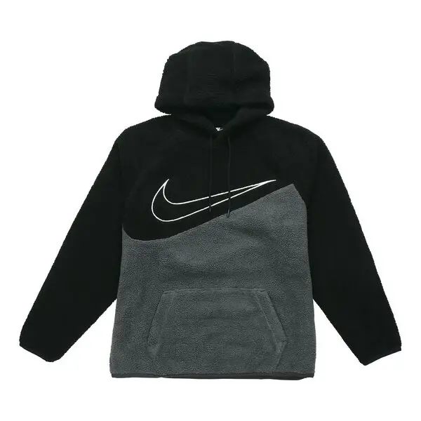 Nike Polar Fleece Pullover - Black/gray