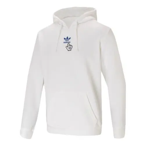 Adidas Originals Shanghai Pullover Hoodie - White