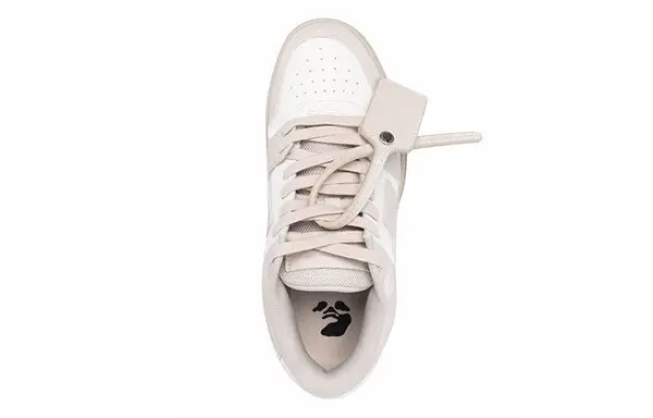 Off-White Out Of Office Low-top Sneakers - White/beige