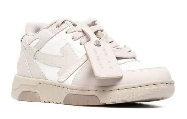 Off-White Out Of Office Low-top Sneakers - White/beige
